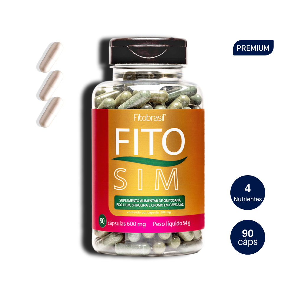 Fito Sim ultra concentrado - 90 cáps - Fitobrasil