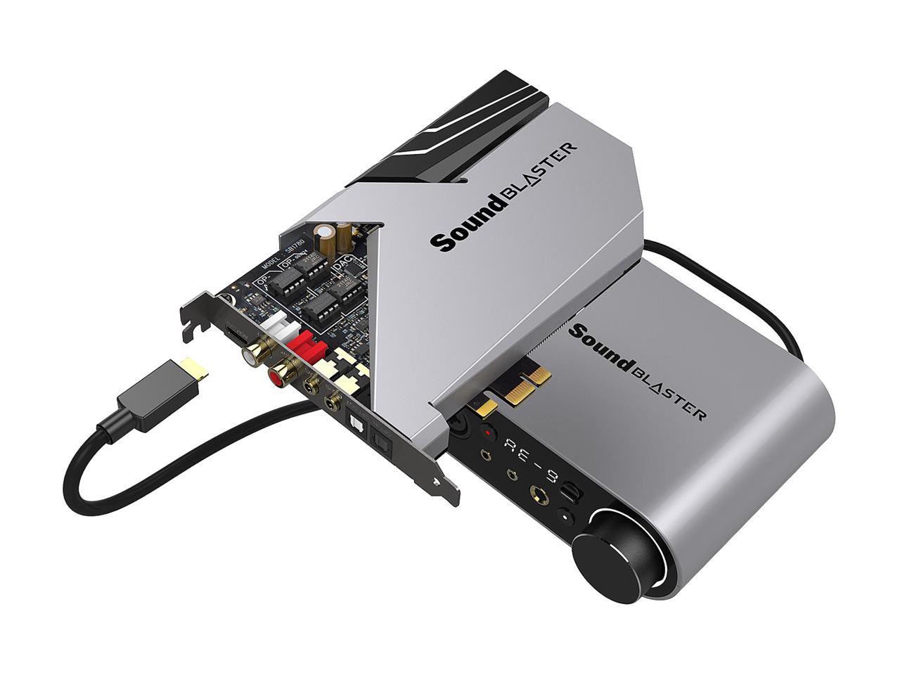 PLACA DE SOM CREATIVE SOUND BLASTER AE-9 SOUND CARD - Full Info