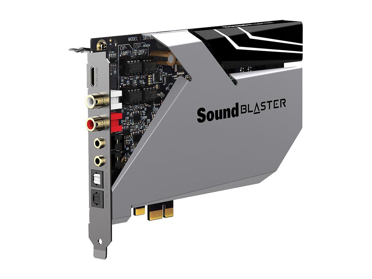PLACA DE SOM CREATIVE SOUND BLASTER AE-9 SOUND CARD - Full Info