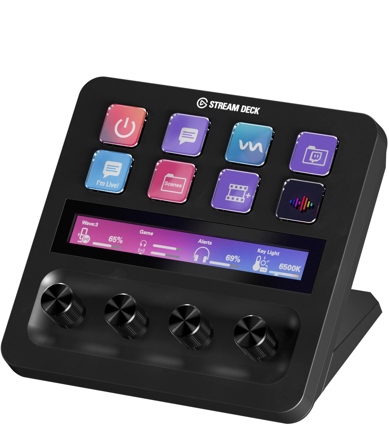 ELGATO STREAM DECK+ CONTROLADOR STUDIO MIXER AUDIO STREAMING GAMING ...