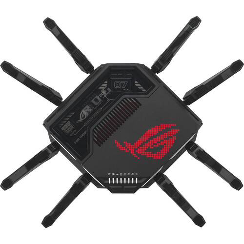 ROTEADOR ASUS ROG RAPTURE GT-BE98 PRO WIRELESS QUAD-BAND WIFI 7 DUAL ...