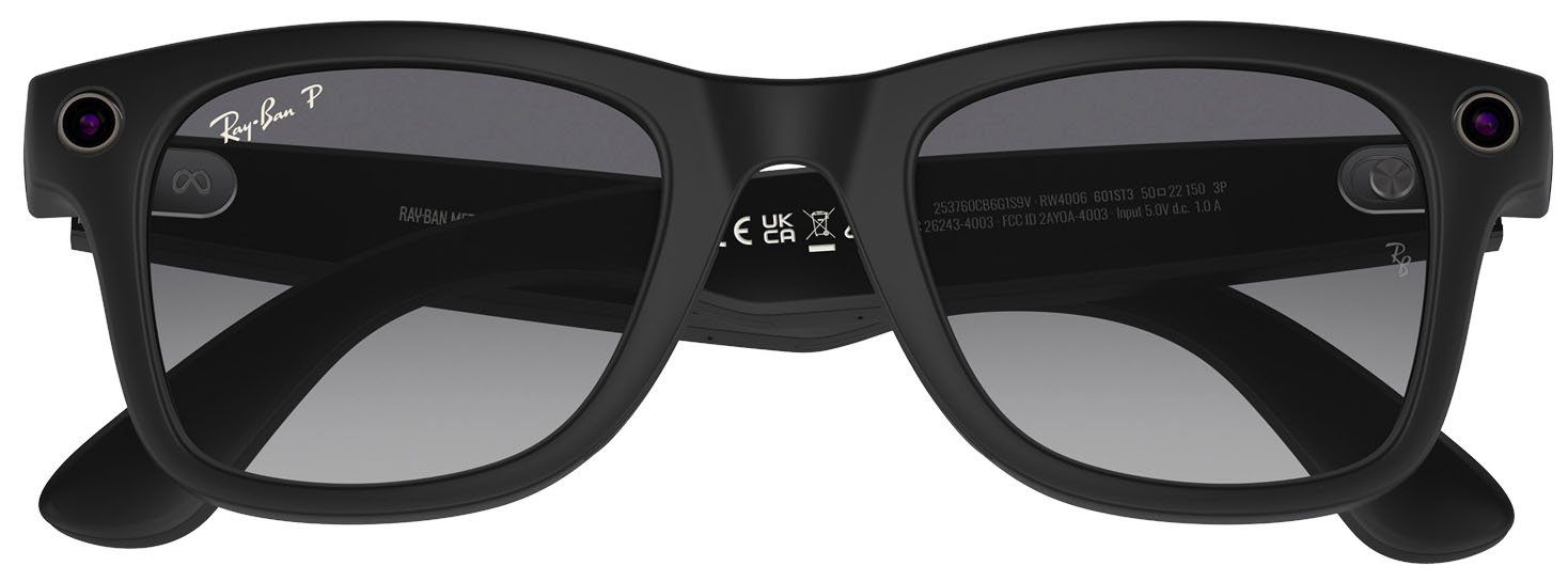 ÓCULOS INTELIGENTE RAY BAN META WAYFARER SMART GLASSES COM CAMERA ...