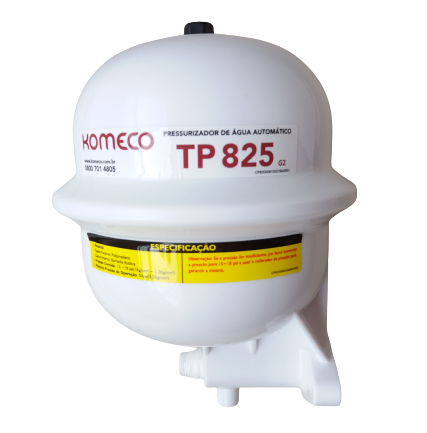 Cuba De Pressão Bomba Pressurizador Komeco Tp 820 Ou Tp 825 - Climatherm