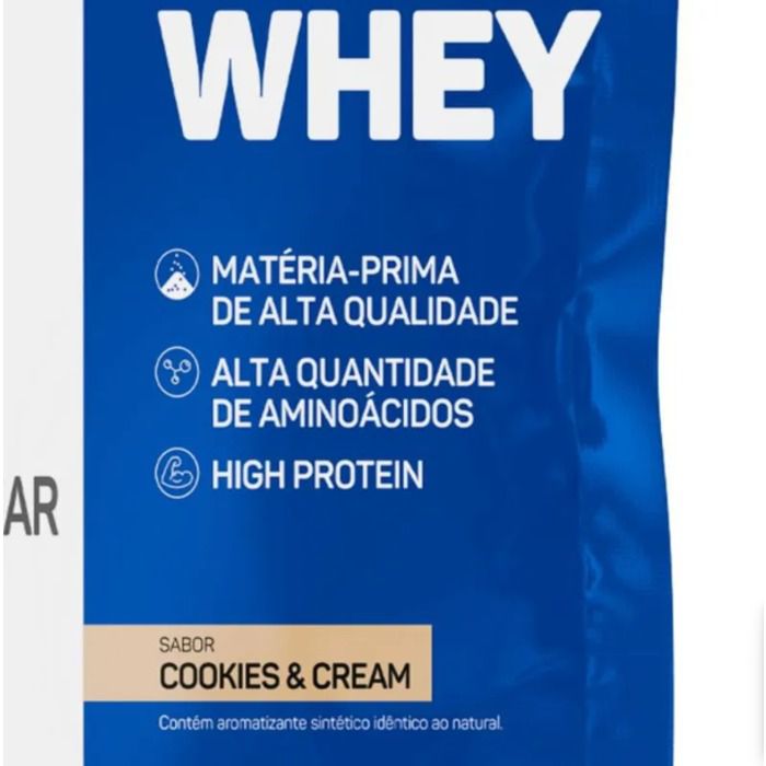 100% Whey Refil 900G Cookies – Max Titanium - Armazém Pura Saúde