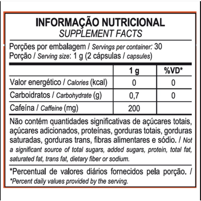 Fire White Pote 60 Caps Max Titanium - Armazém Pura Saúde