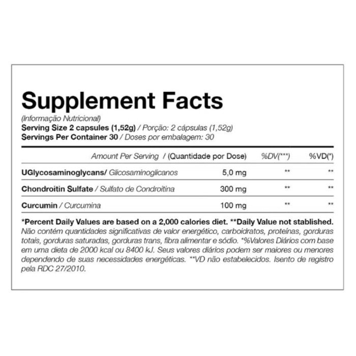 Triple Joint 60 Capsulas (45.6G) Black Skull - Armazém Pura Saúde