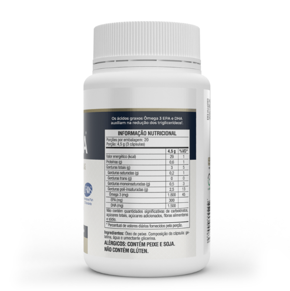 Mega Dha 60 Capsulas 1000Mg - Vitafor - Armazém Pura Saúde