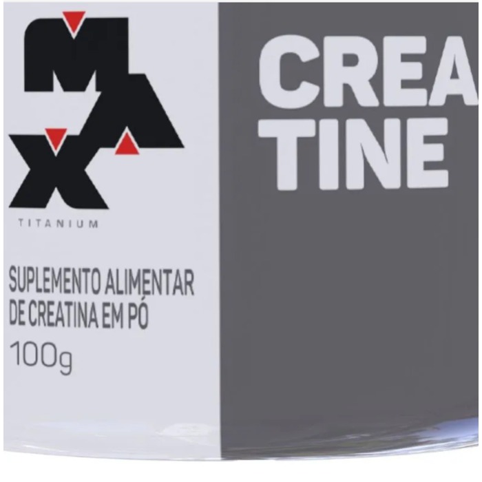 Creatine Pote 100G Max Titanium - Armazém Pura Saúde