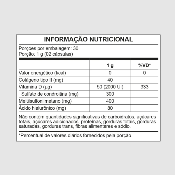 Joint Osteo Complex 60 Caps - Nutrata - Armazém Pura Saúde