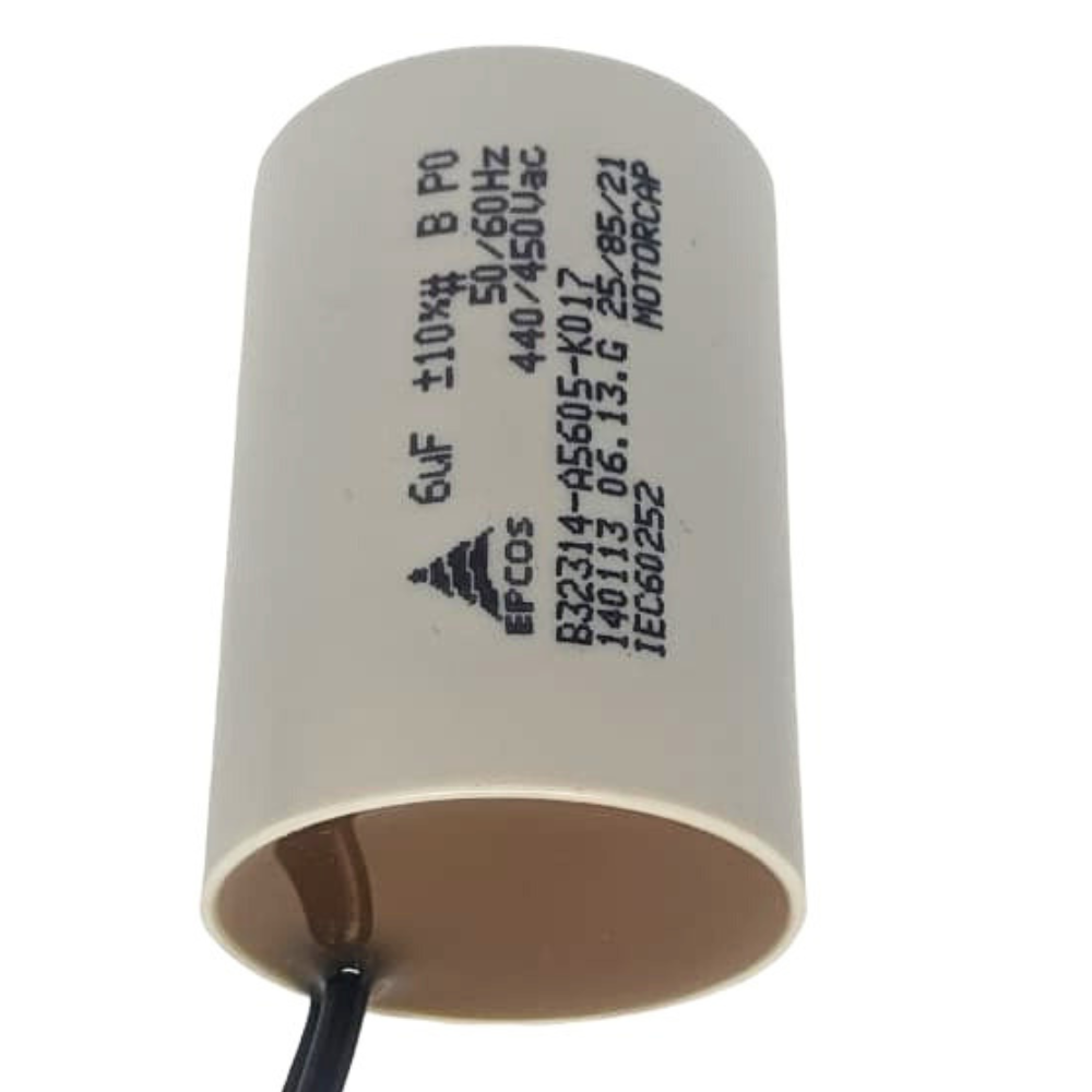CAPACITOR 6UF 440/450VAC B32314-A5605-K017 34X50MM FIO EPCOS - RS ...