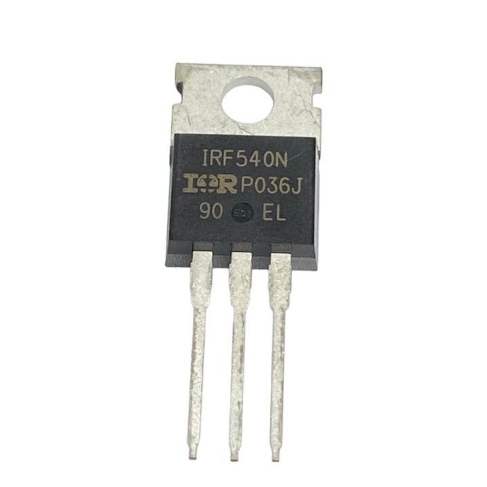 TRANSISTOR MOSFET IRF540N TO-220 - RS COMPONENTES ELETRÔNICOS