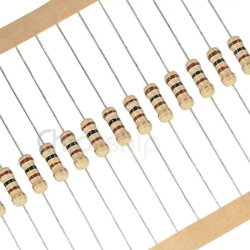 RESISTOR 180R 1/4W 5% AXIAL ( 180R CR25 5% ) - RS COMPONENTES ELETRÔNICOS