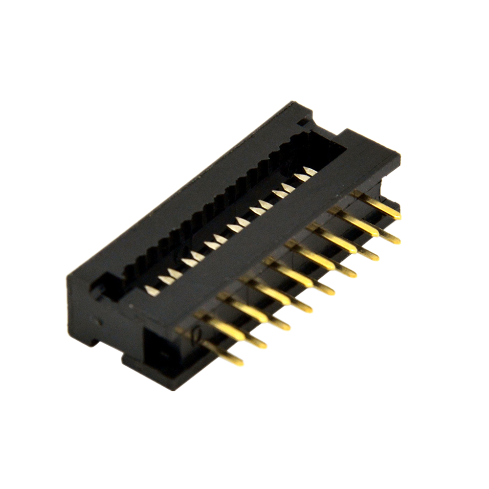 CONECTOR DIP-PLUG ESTREITO DS-1018-10SIBX PASSO DE 2.54MM - 10 VIAS ...