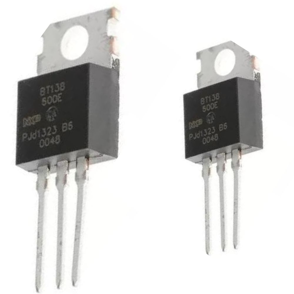 TRIAC BT138-600E 12A 600V - RS COMPONENTES ELETRÔNICOS