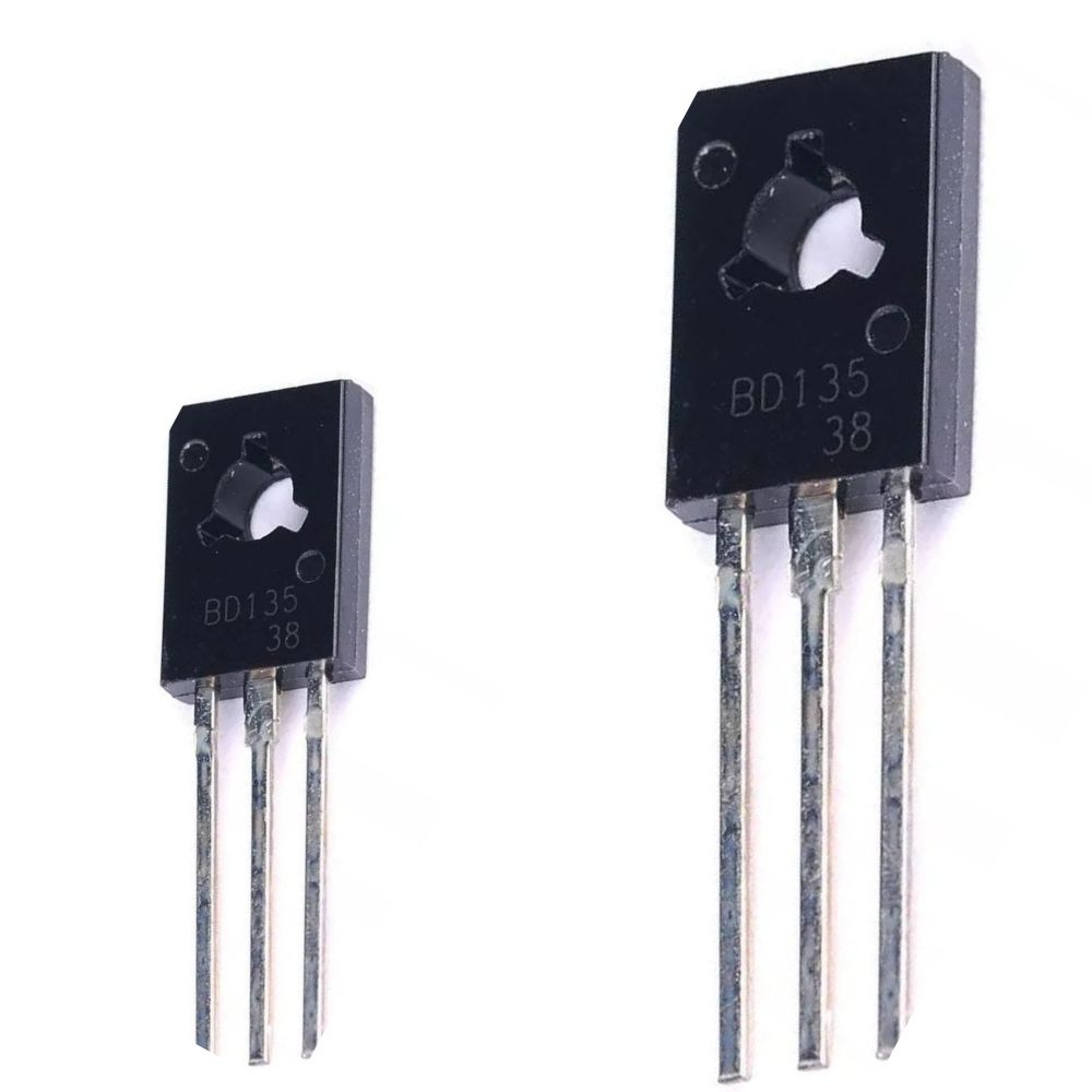 TRANSISTOR BD135 PHILIPS ORIGINAL - RS COMPONENTES ELETRÔNICOS