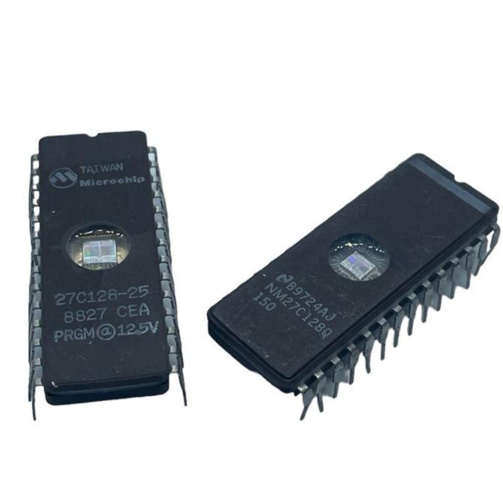 CIRCUITO INTEGRADO 27C128-25 MICROCHIP COM JANELA - RS COMPONENTES ...
