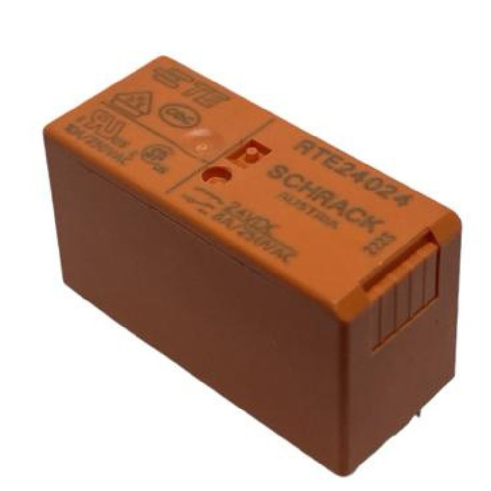 RELE RTE24024 24VDC 8A 250VAC 8P SCHRACK - RS COMPONENTES ELETRÔNICOS