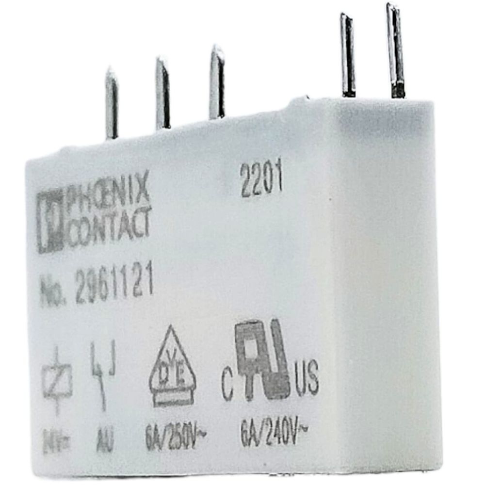 RELE REL 24V 6A 250V 2961121 PHOENIX CONTACT - RS COMPONENTES ELETRÔNICOS