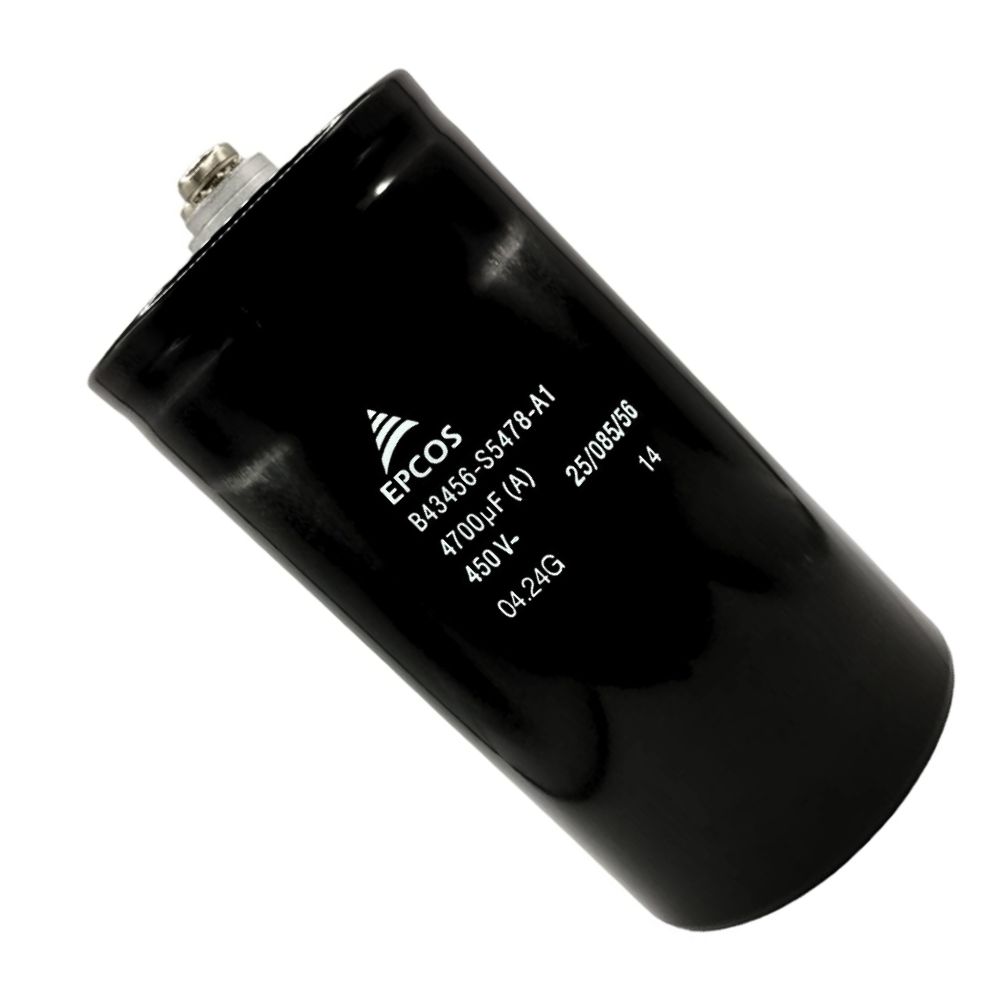 CAPACITOR GIGA-ELCO 4700UF 450V B43456S5478A1 76X143 EPCOS - RS ...