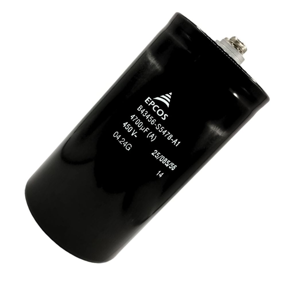 CAPACITOR GIGA-ELCO 4700UF 450V B43456S5478A1 76X143 EPCOS - RS ...