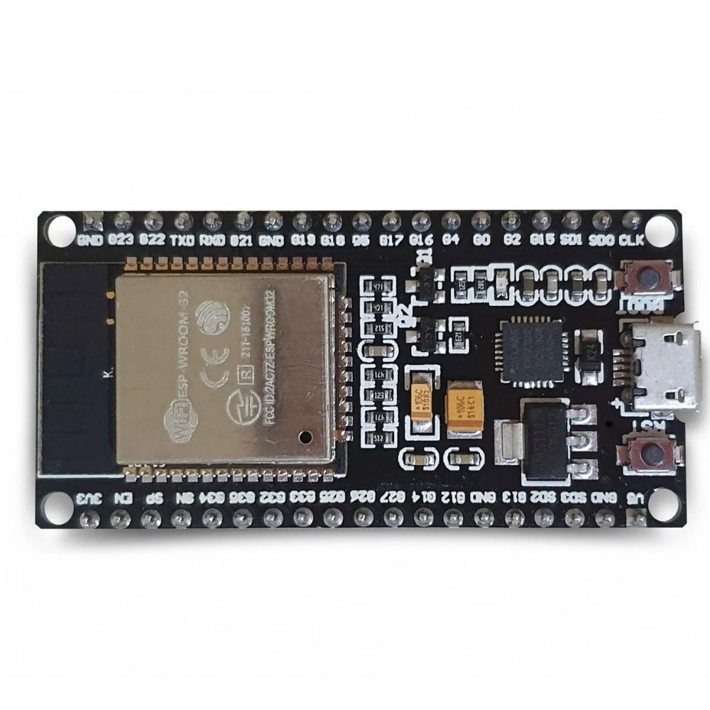MODULO ESP32 4M DEVKITC WROMM 32E-USB TIPO-C COM LED W2812B-38 PINOS ...