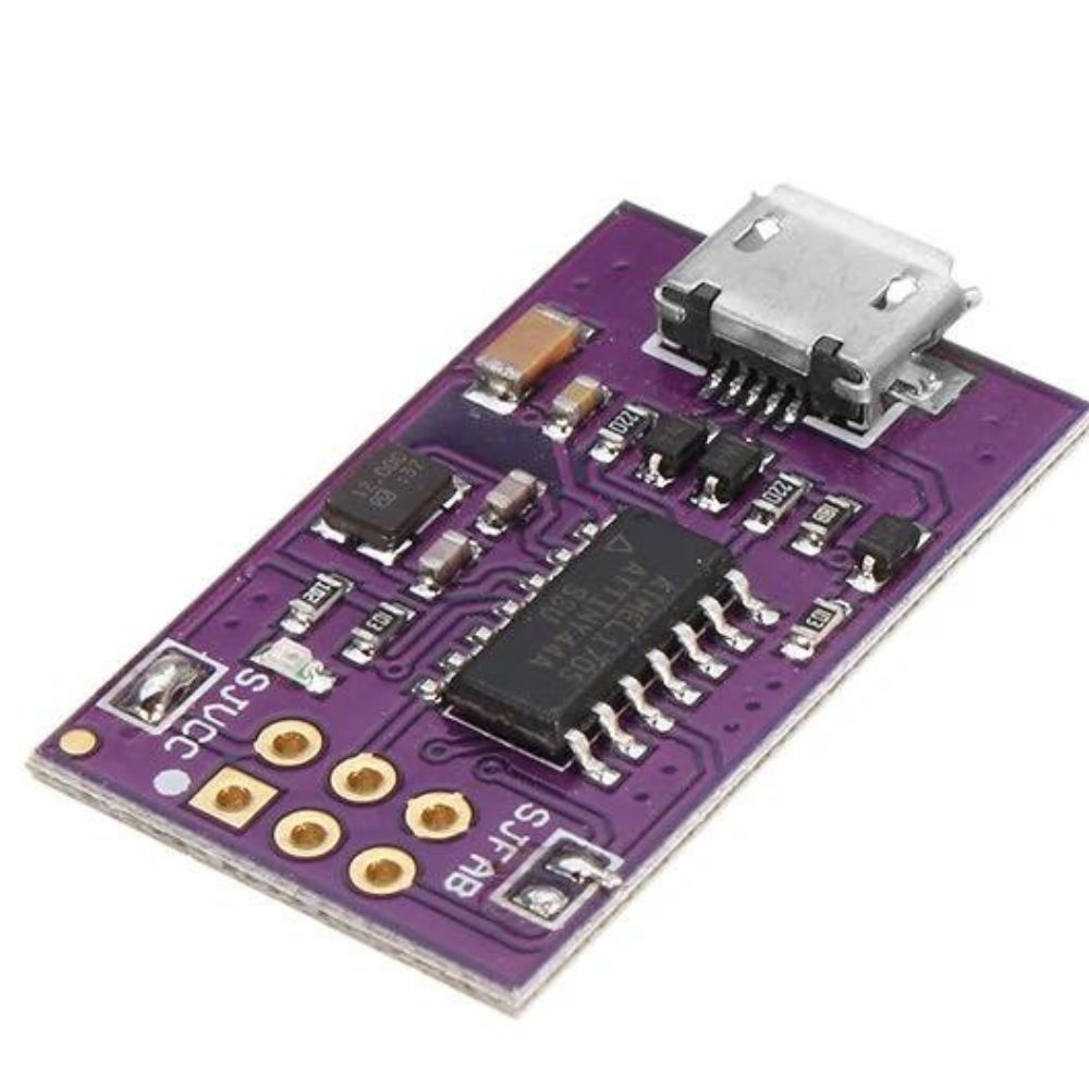 MÓDULO MICRO USB ATTINY44 - RS COMPONENTES ELETRÔNICOS