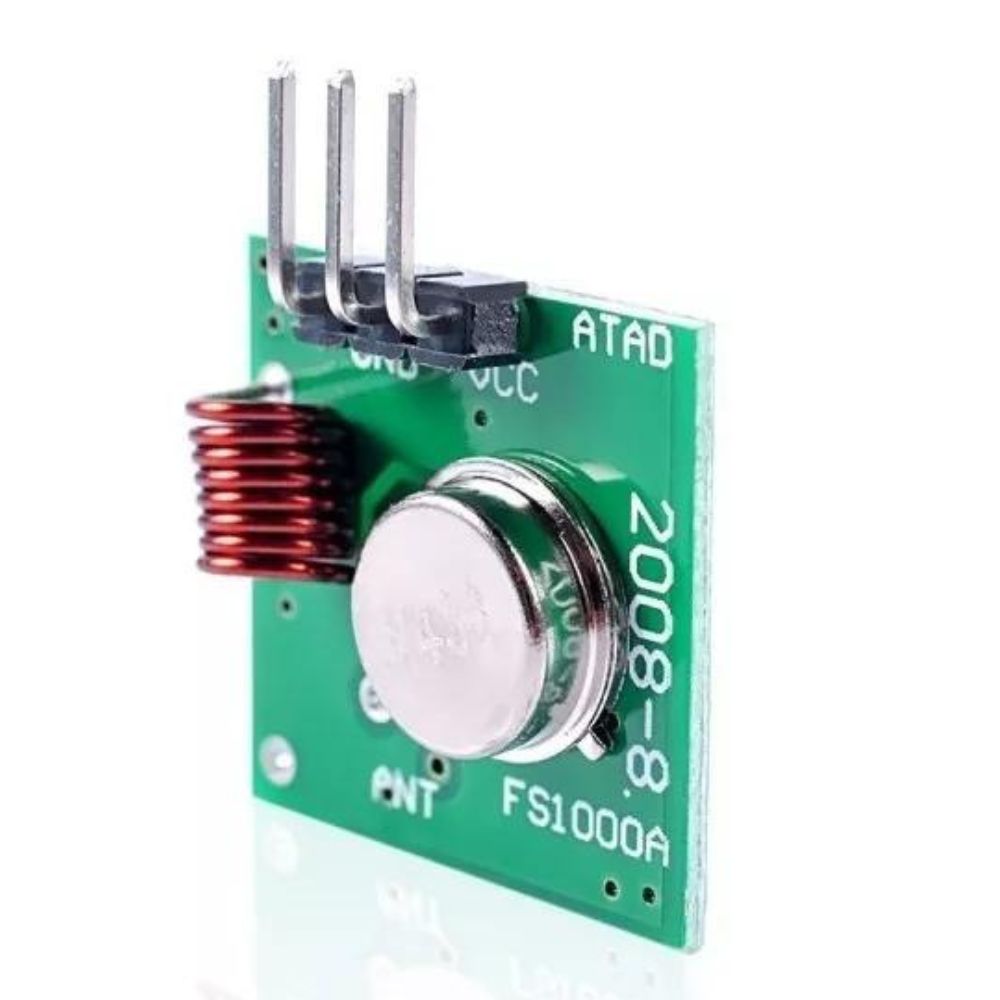 MÓDULO TRANSMISSOR RF 433Mhz XLC-FST FS1000A - RS COMPONENTES ELETRÔNICOS