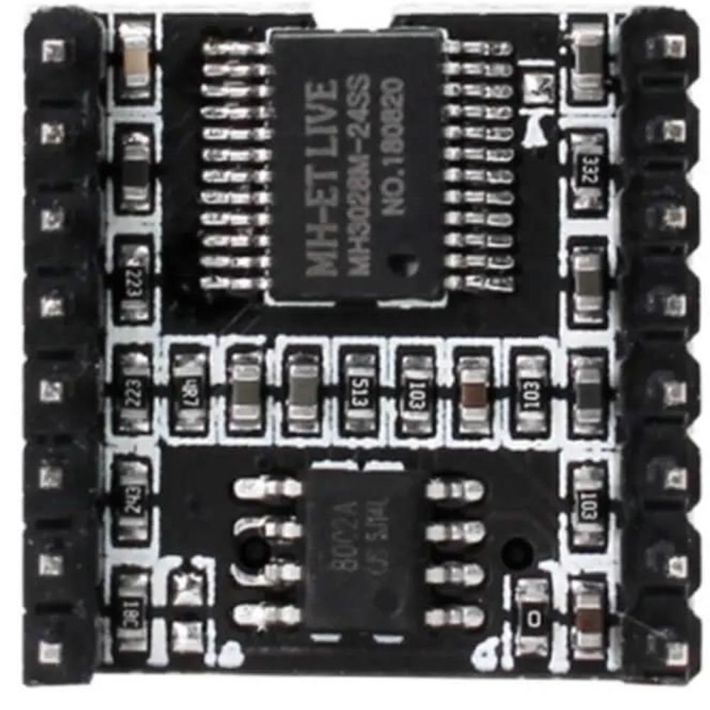 MÓDULO MP3 DFPLAYER MINI - RS COMPONENTES ELETRÔNICOS