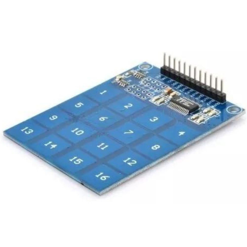 MÓDULO TECLADO TOUCH CAPACITIVO TTP229 16 TECLAS - RS COMPONENTES ...