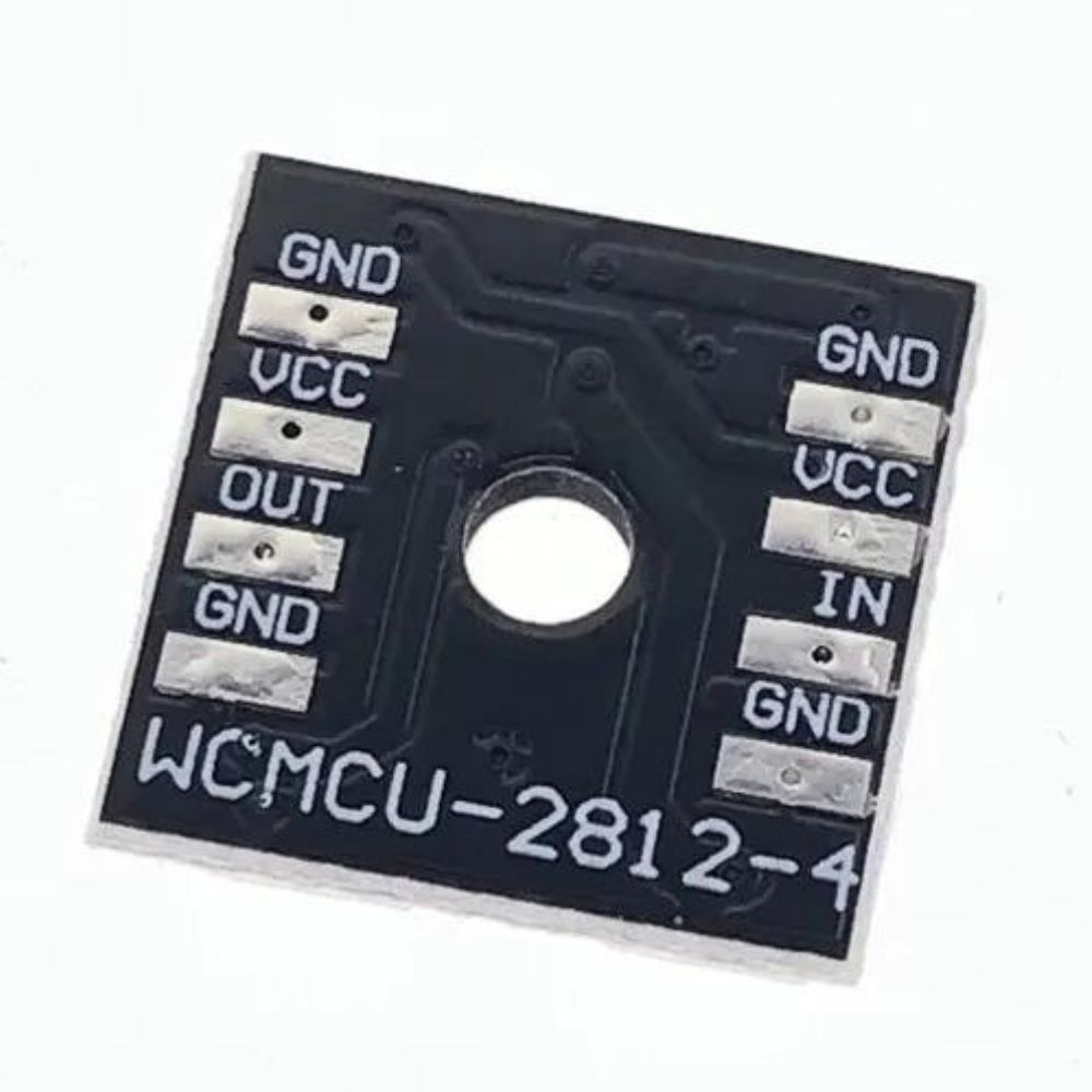 MÓDULO LED RGB 5050 ENDEREÇÁVEL 4 Bits WS2812 - RS COMPONENTES ELETRÔNICOS