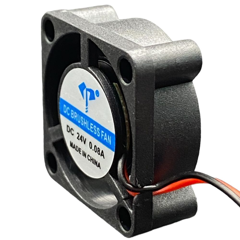 MICRO VENTILADOR 24V 25X25X10 - RS COMPONENTES ELETRÔNICOS