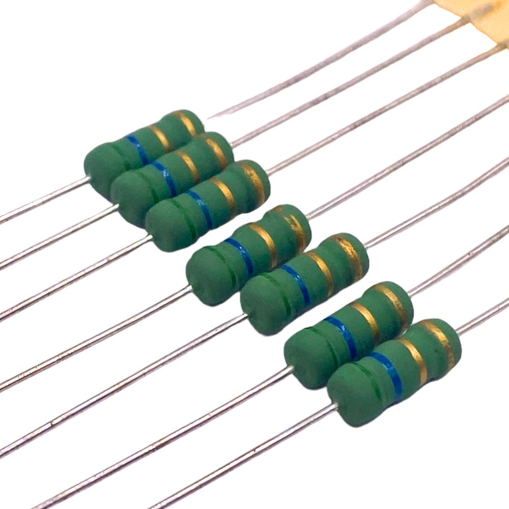 RESISTOR 5R6 1W 5% AXIAL - RS COMPONENTES ELETRÔNICOS