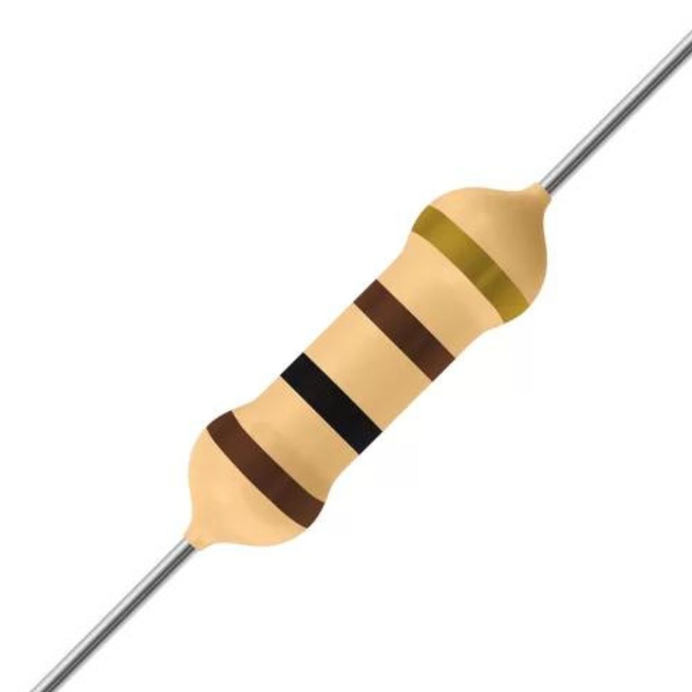 RESISTOR CR25- 1R 1/4W 5% TAPE - RS COMPONENTES ELETRÔNICOS