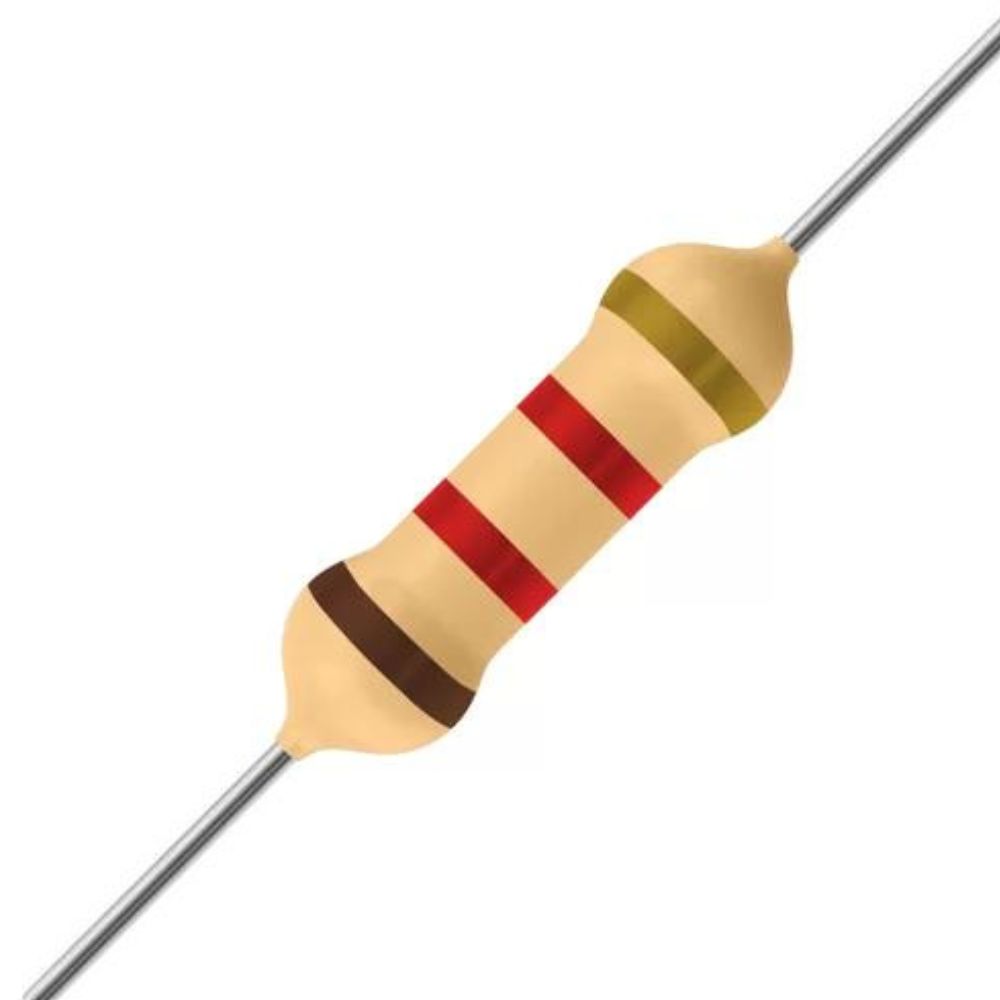 RESISTOR CR25- 1K2 1/4W 5% TAPE A - RS COMPONENTES ELETRÔNICOS