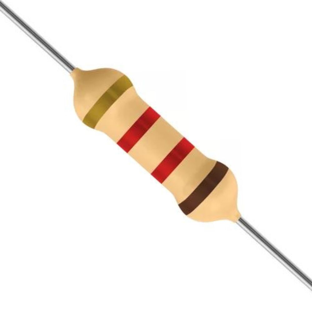 RESISTOR CR25- 1K2 1/4W 5% TAPE A - RS COMPONENTES ELETRÔNICOS