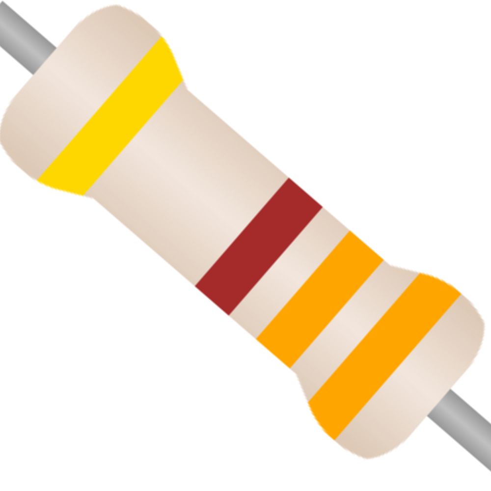 RESISTOR 330R 1/4W 5% AXIAL - RS COMPONENTES ELETRÔNICOS