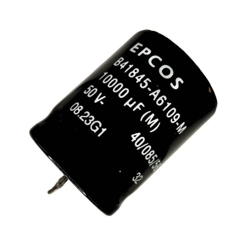 CAPACITOR SNAP-IN 10.000UF 50V B41845A6109M-30X40MM EPCOS - RS ...