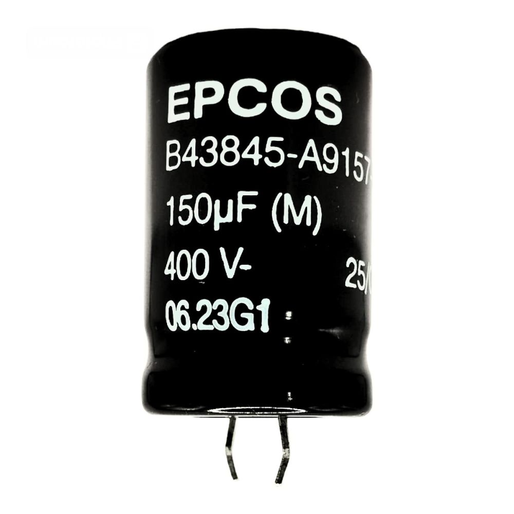 CAPACITOR SNAP-IN 150UF 400V B43845A9157M-22X35 EPCOS - LOJA- RS ...