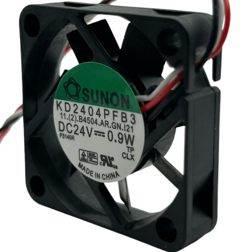 VENTILADOR KD2404PFB3 24V 0.9W 4CM 4010 SUNON - RS COMPONENTES ELETRÔNICOS