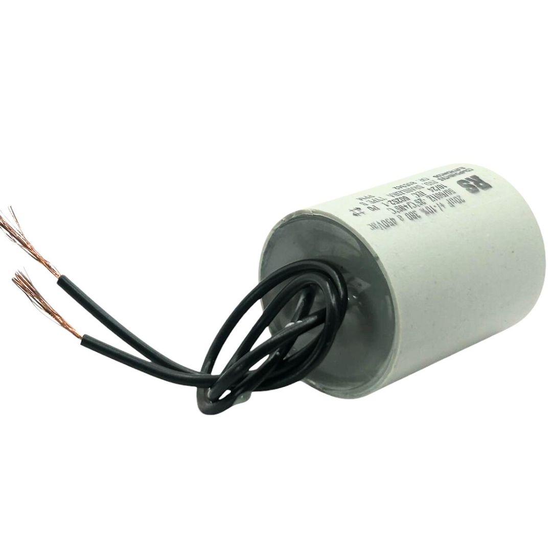 CAPACITOR PARTIDA 20UF 380V / 450V 10% FIO RS COMPONENTES - RS ...