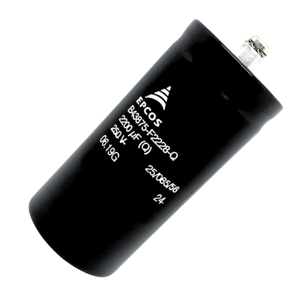 CAPACITOR ELETROLITICO 2200UF 250V 50X105MM B43875-F2228-Q EPCOS - LOJA ...