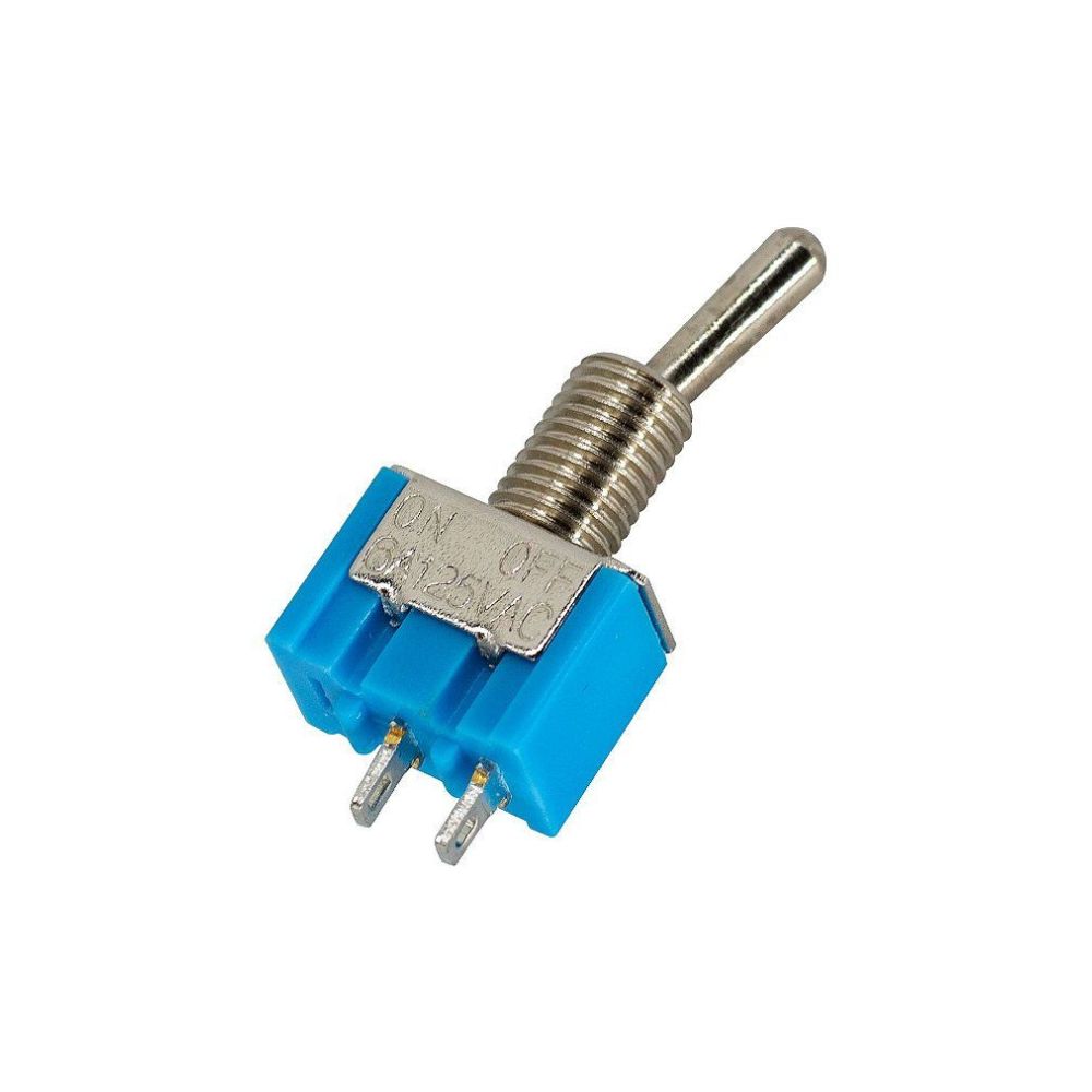 CHAVE ALAVANCA MTS101 2T 6A 125-250V ON-OFF AZUL - RS COMPONENTES ...