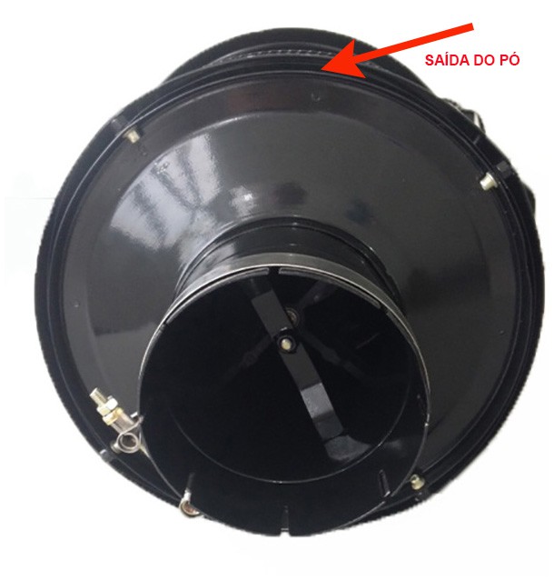 PW 303H - Pré-Filtro de ar, Turbo Hélice Bocal 133,5mm - Agro Peças Online