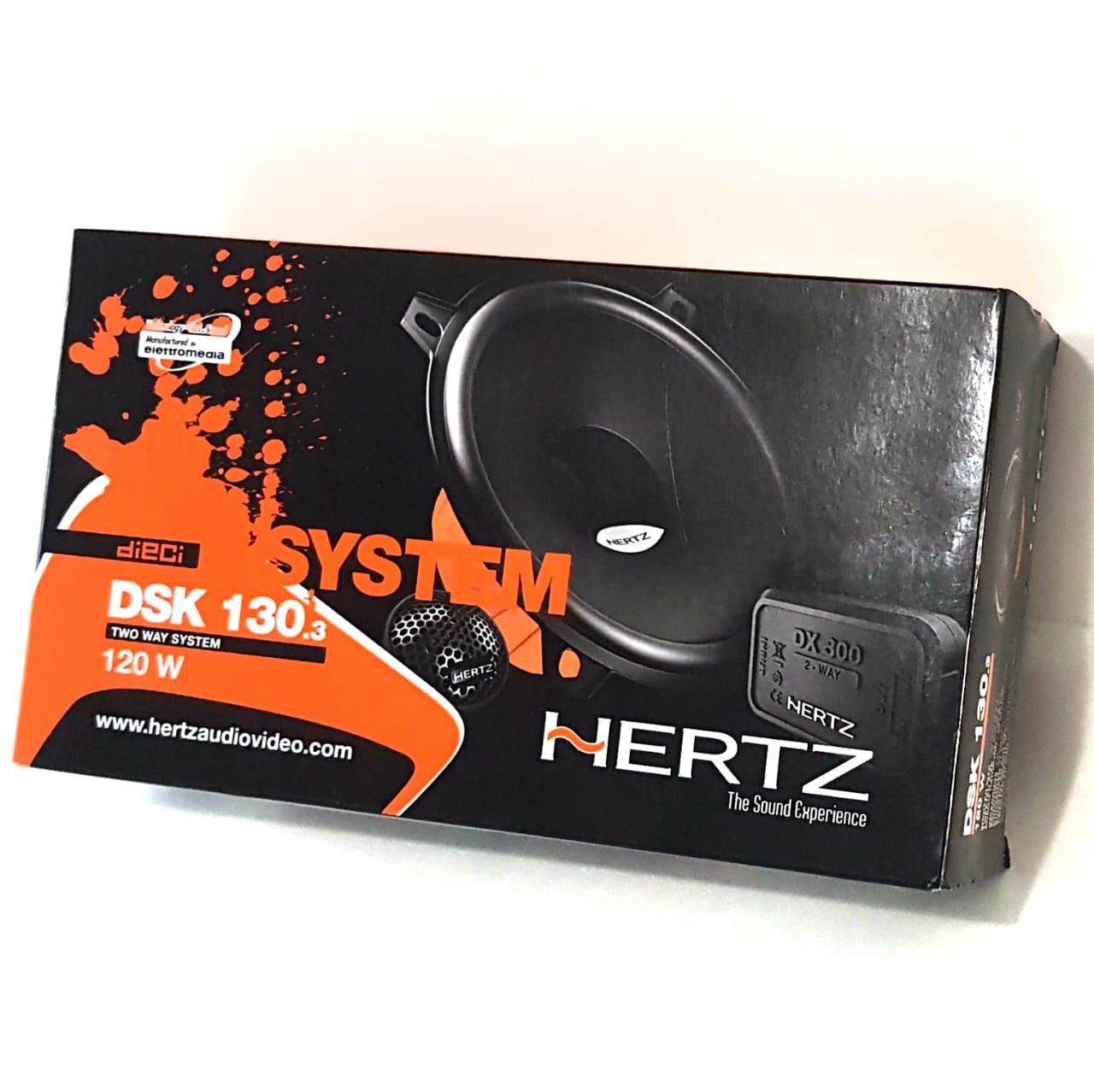 Falante Kit 2 Vias Hertz 5 Polegadas Dsk130 Som Qualidade - TSR IMPORTS