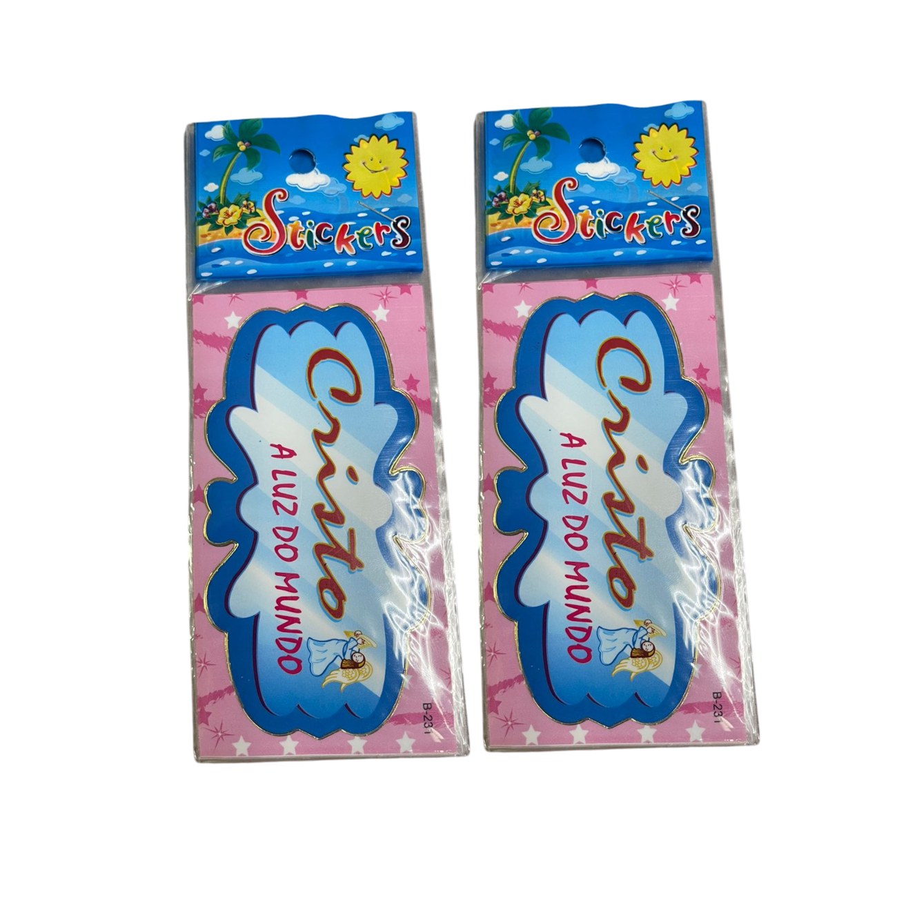 Kit 50 Cartelas de Adesivos Sticker Evangelicos Variado - Novo Israel ...