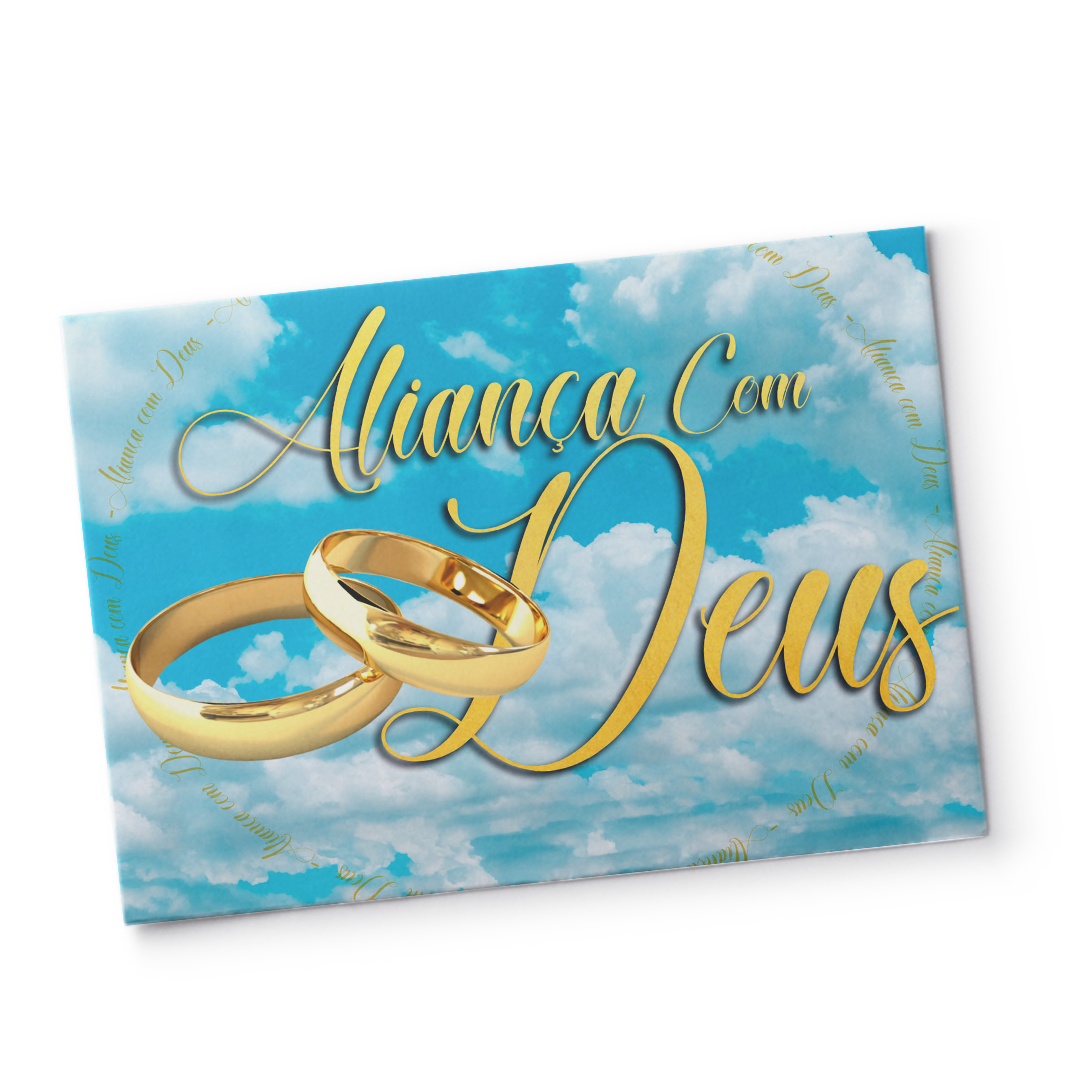 Aliança com Deus Envelope Colado igreja - 100 unidades - Novo Israel ...