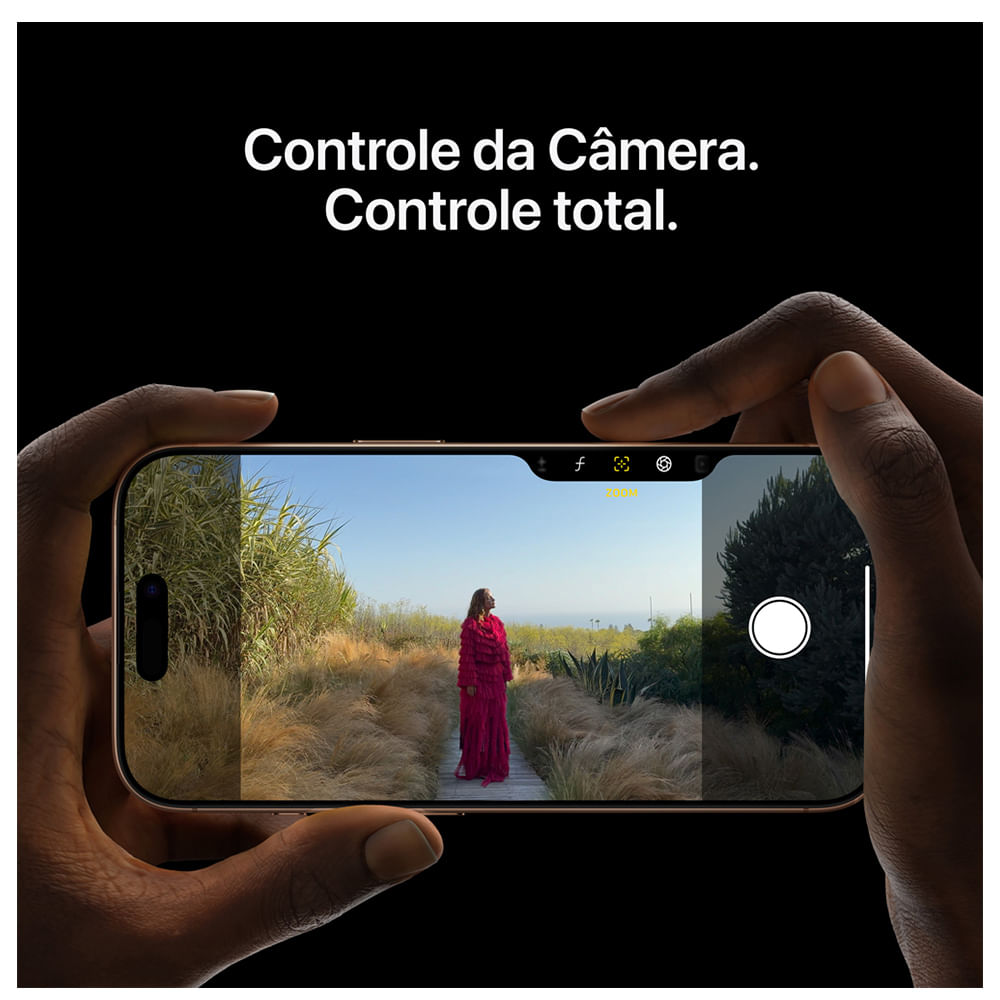 Adquira iPhone 16 Pro Titânio Deserto - Original Apple, 1TB - Espaço Miami