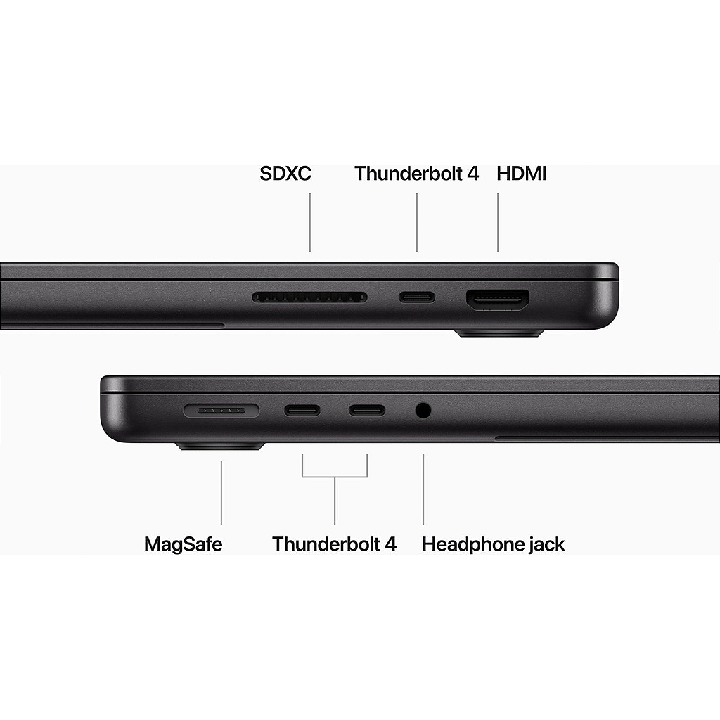 MacBook Pro 14" Chip M4 Max - 128GB, 1TB SSD | Nano Texture - Espaço Miami