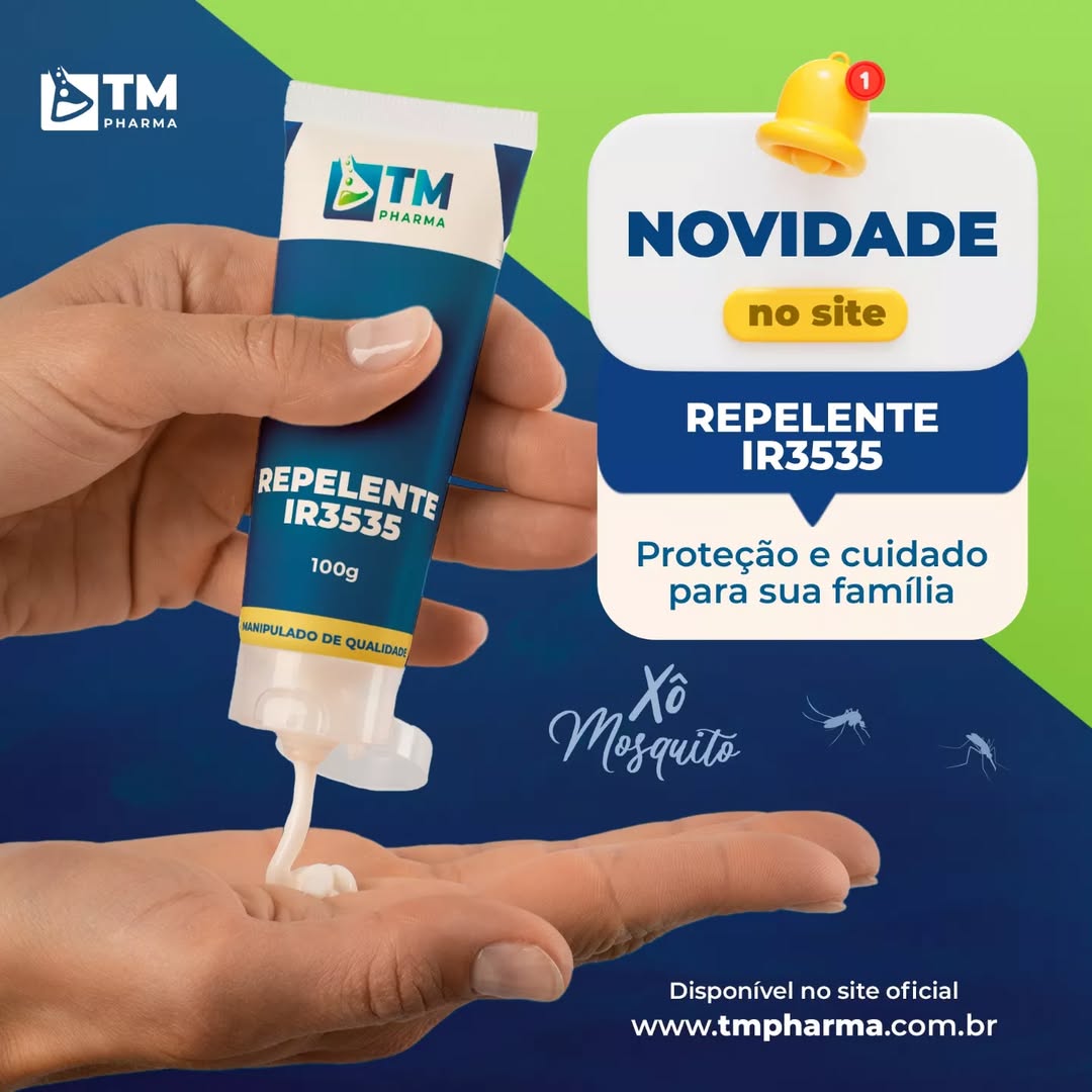 Repelente IR3535 100g Loção - Proteção e Conforto - TM Pharma ...