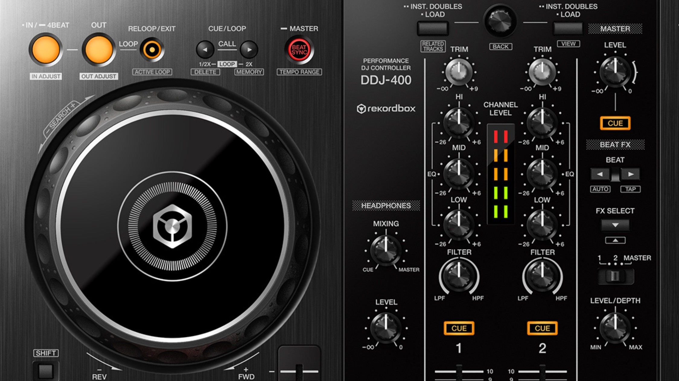 Controlador Pioneer DDJ-400 com Rekordbox - Equipamentos para DJs é Aqui